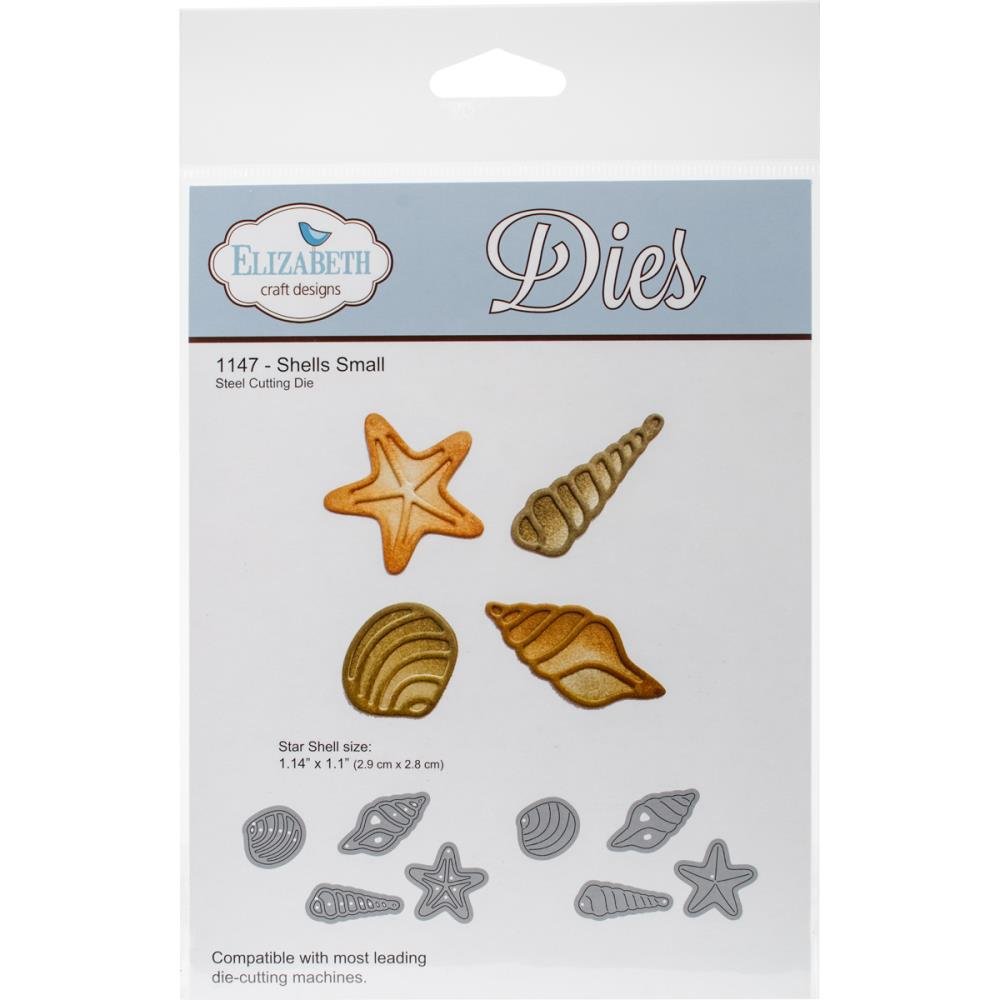Elizabeth Craft Designs - Shells Small Die Set