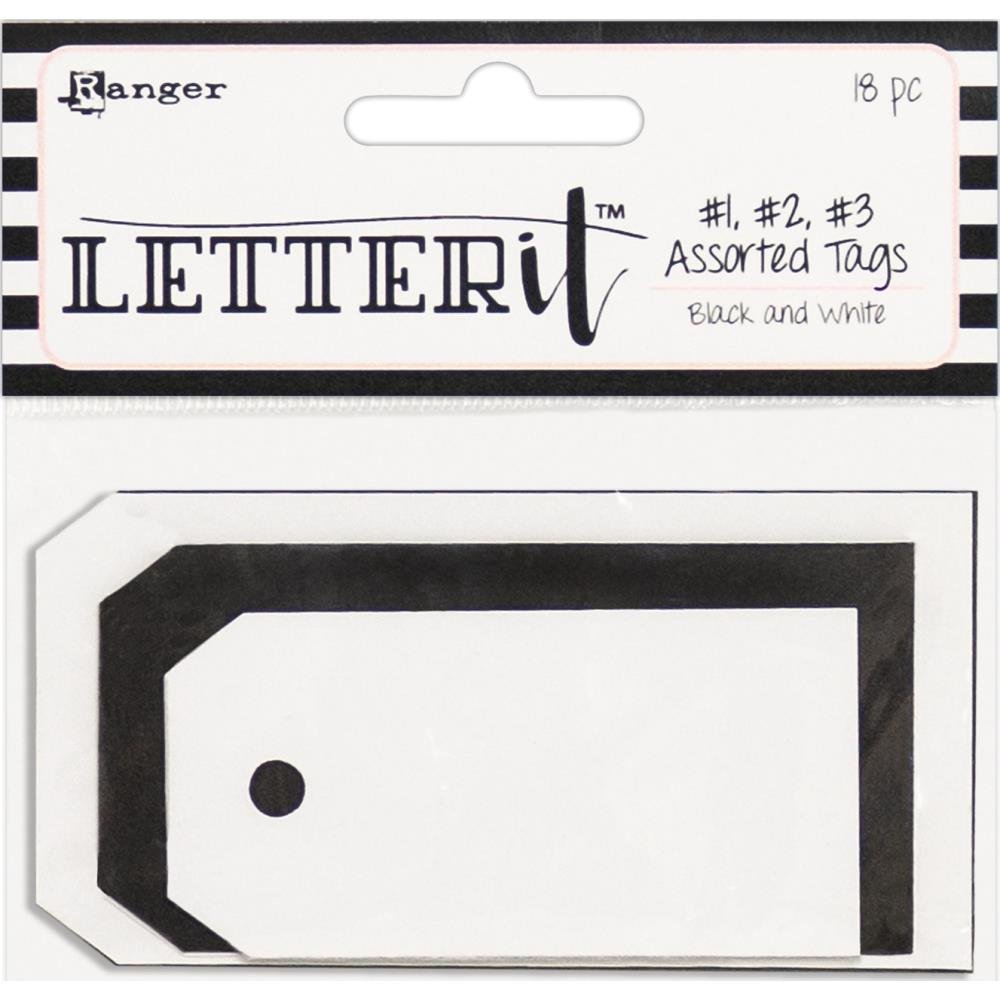 Ranger - Letter It Assorted Tags