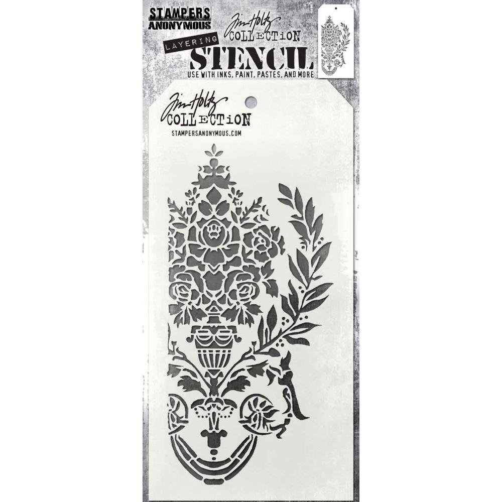Tim Holtz Stampers Anonymous - Crest Stencil