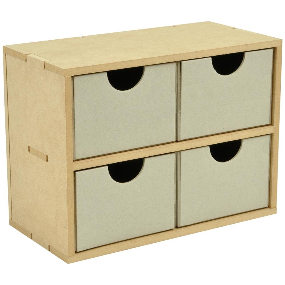 KaiserCraft - 4 Square Drawers