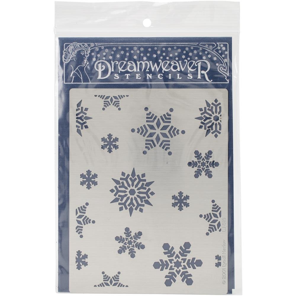 Stampendous - Dreamweaver Snowflakes Metal Stencil