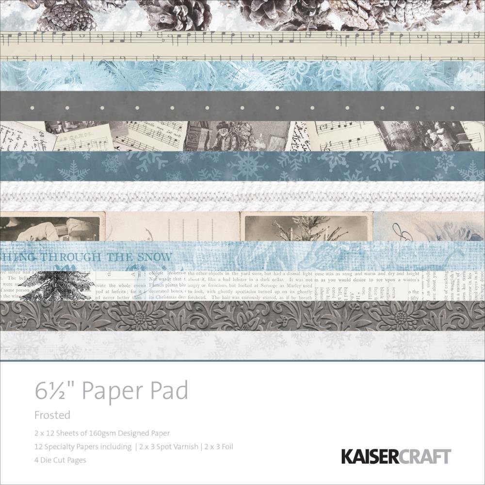 Kaisercraft - Frosted 6 1/2" Paper Pad